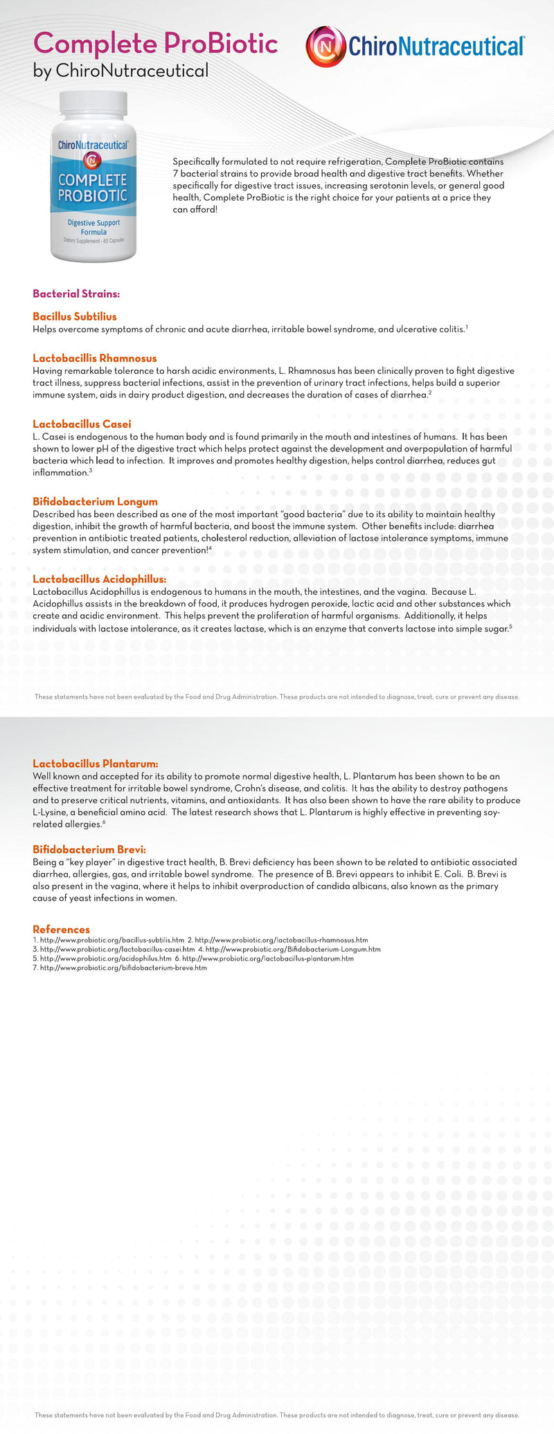 Complete Probiotic – Shop ChiroThin