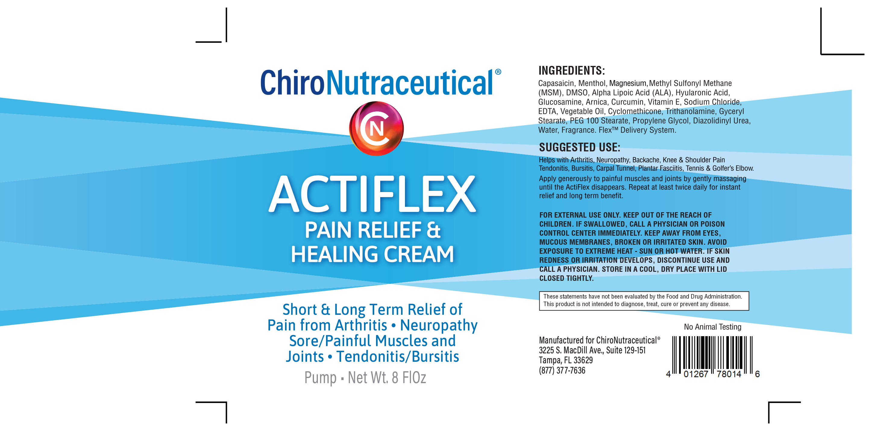 ActiFlex Pain Relief - 8 oz PUMP – Shop ChiroThin