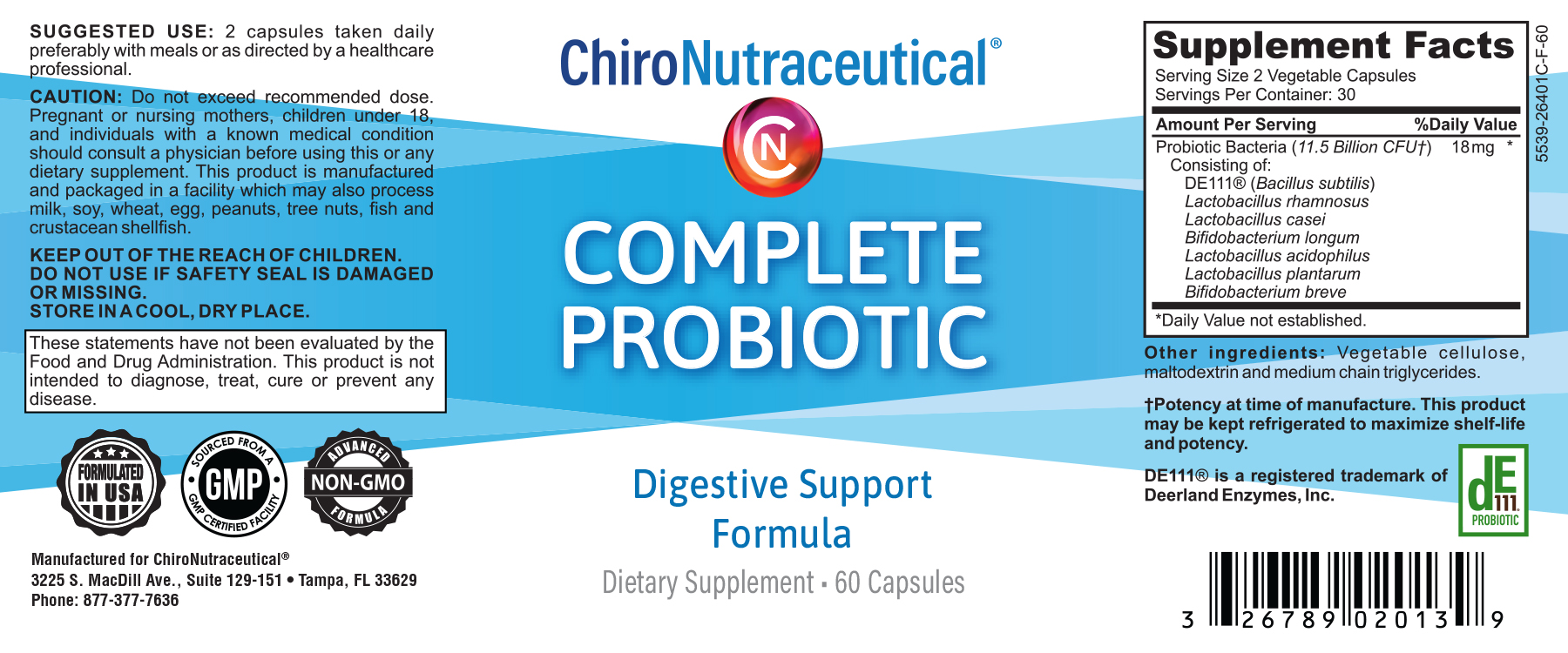 Complete Probiotic: Comprehensive 7-Strain Probiotic Blend – Shop ChiroThin